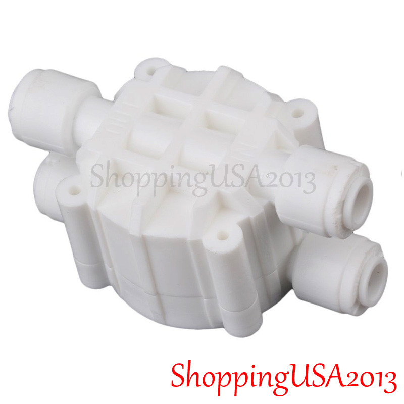 Auto Shut Off Valve 1/4" Check Valve Flow Restrictor RO Water Filter ...