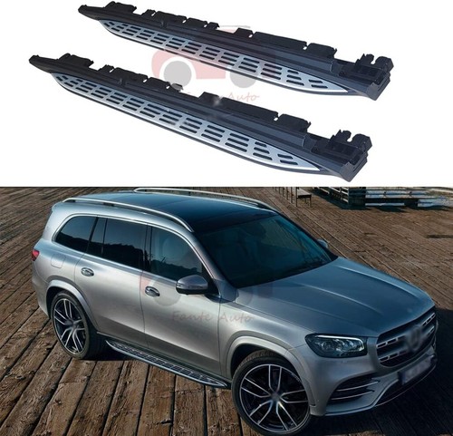 2PCS Running Board Side Step Nerf Bar Fits for Mercedes Benz GLS X167 ...