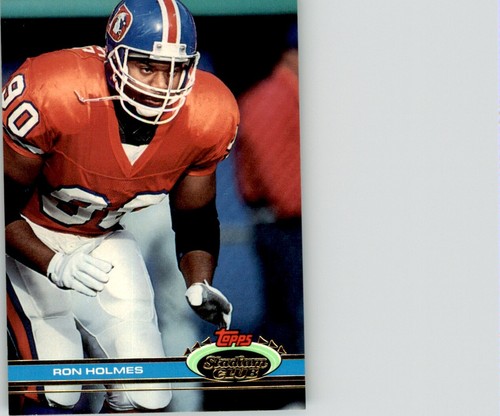 1991 Stadium Club Ron Holmes . Denver Broncos #51 | eBay