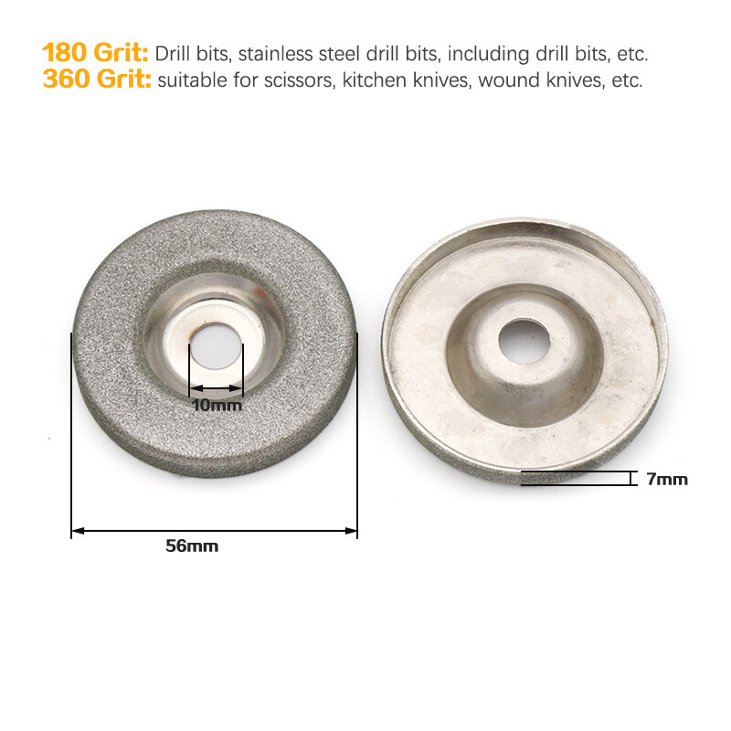 1pc Diamond Grinding Wheel Cup Emery Milling Cutter Sharpener Angle ...