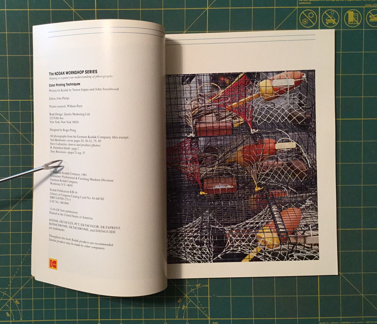1981 the KODAK WORKSHOP SERIES COLOR PRINTING TECHNIQUES BOOK, 96 Pages ...