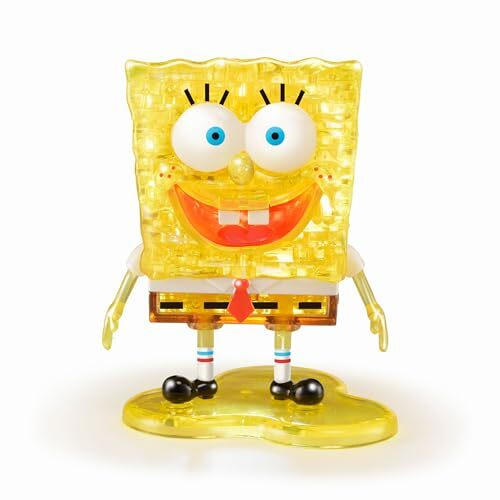 Hanayama Crystal Gallery SpongeBob 34pieces 3D puzzle Figure Toy Sponge ...