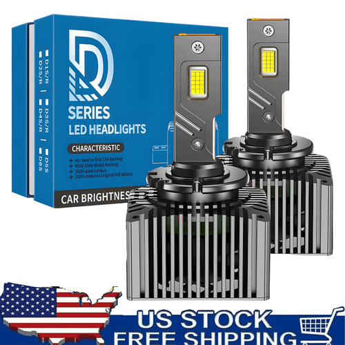 2X D1S D1R LED Headlight Bulb Replace HID Xenon Super White 6000K ...