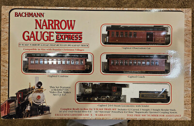 Bachmann Electric Train Narrow Gauge Express Train | eBay