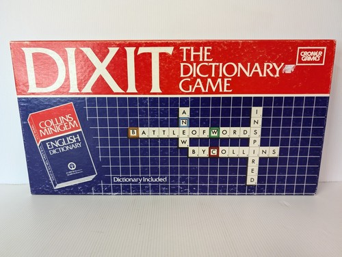 DIXIT: The Dictionary Game ~ Croner Board Games (1983). Waddingtons ...