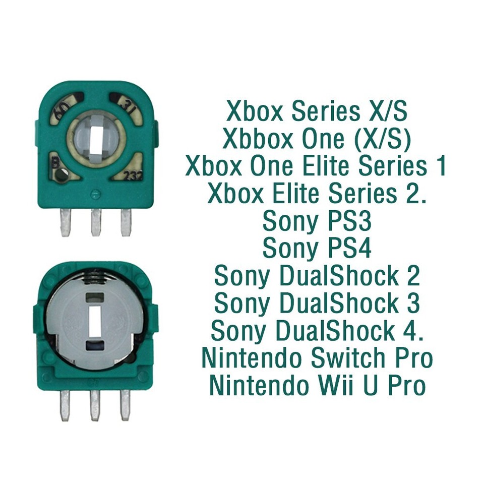 OEM Analog 3D Joystick Potentiometer For PS4/PS5/Xbox One/Series/Switch ...