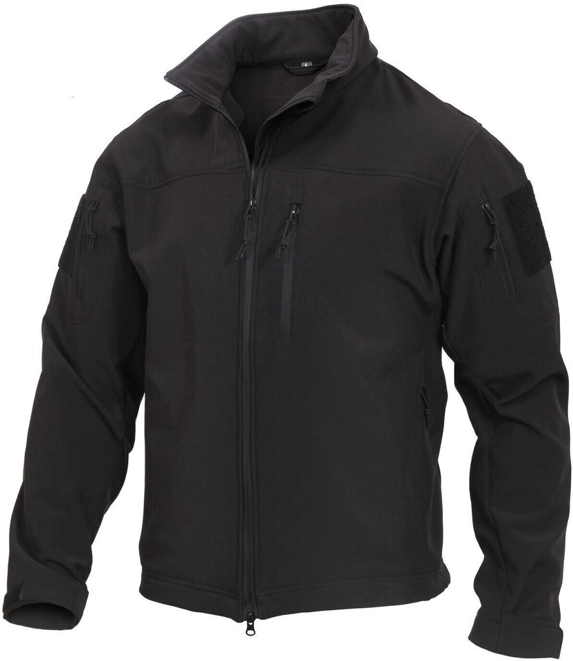 Stealth Ops Soft Shell Tactical Jacket Waterproof Uniform Warm Military ...