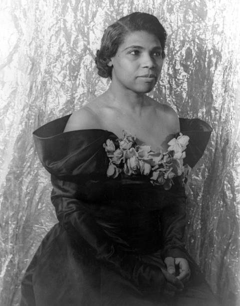 1930s American Opera Singer Contralto Marian Anderson 19 Old Photo ...