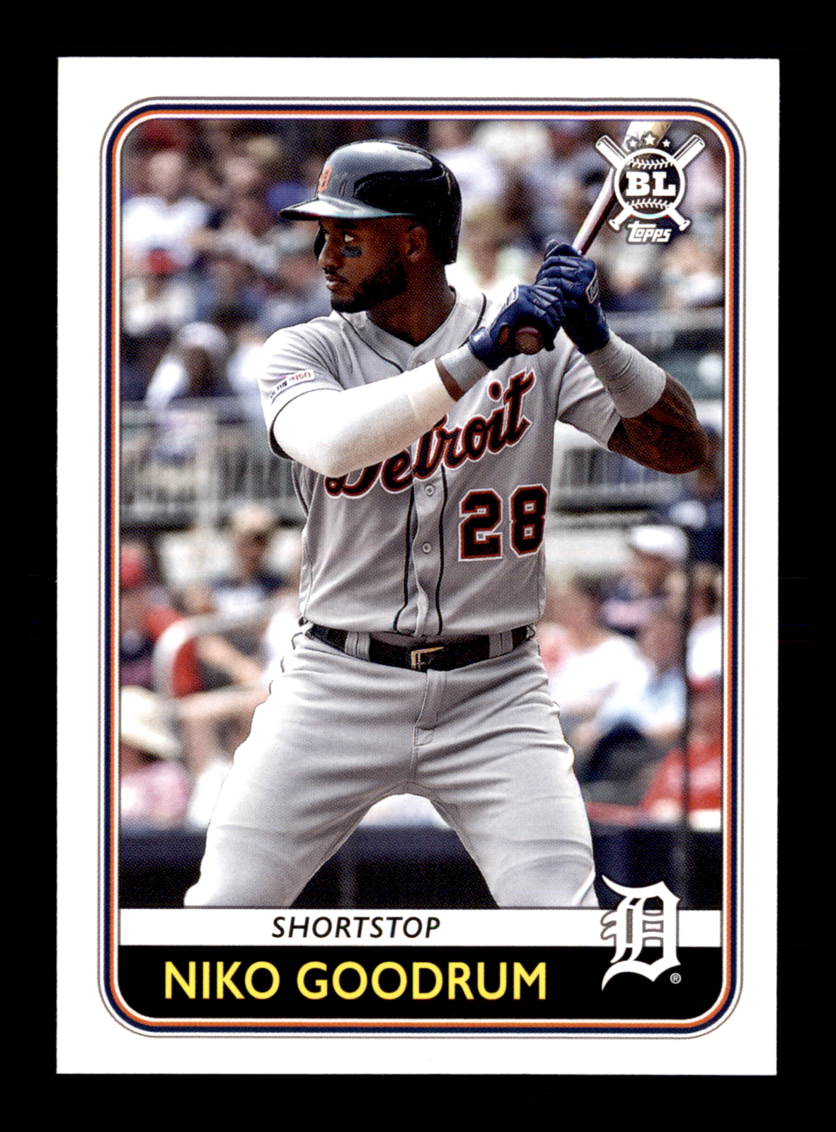 2020 Topps Big League #18 Niko Goodrum Detroit Tigers Baseball Card | eBay