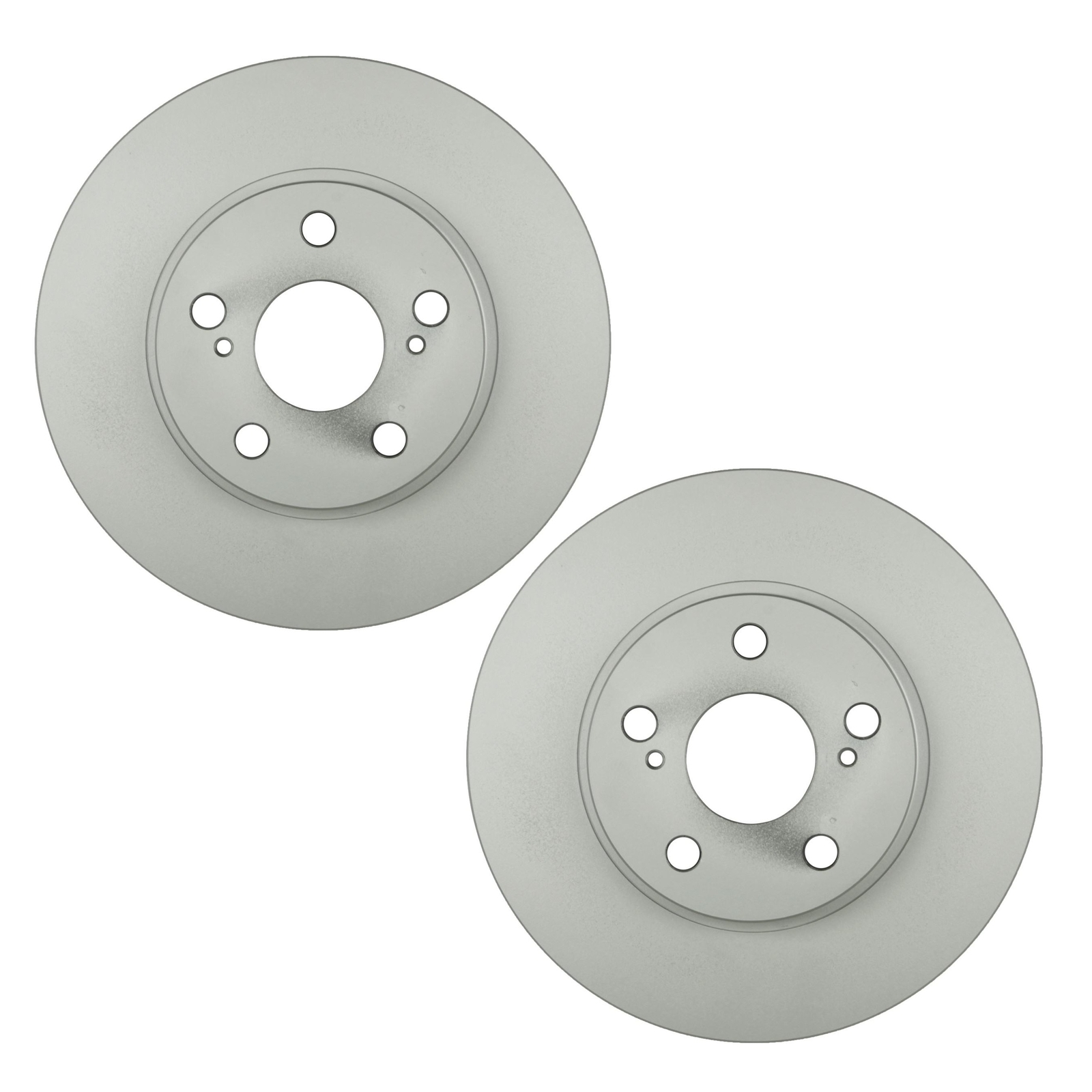 Bosch Pair Set 2 Front Vented 255mm Disc Brake Rotors For Toyota Prius ...