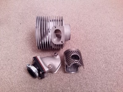 LAMBRETTA BGM PRO RT 225 /230 REED VALVE CONVERSION CYLINDER KIT - FREE ...