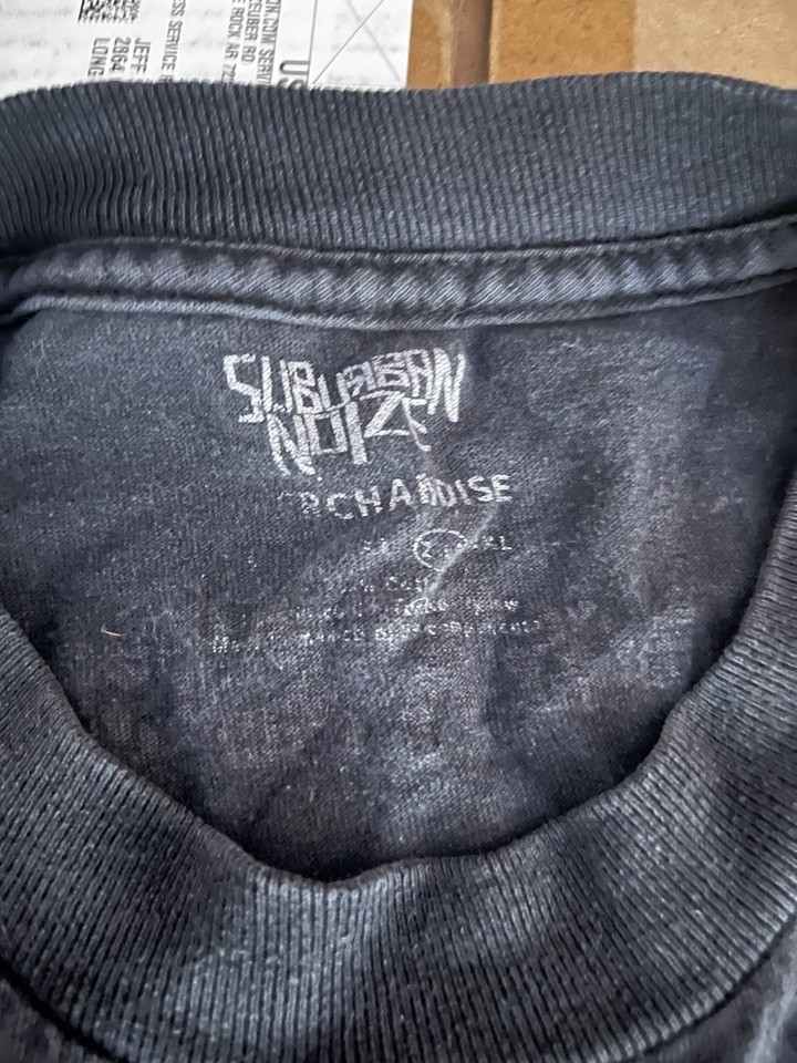 Skunk Records Xxl Shirt Suburban Noize tag 2xl Sublime Ziggens Slightly ...
