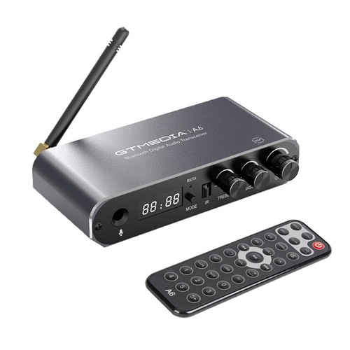 A6 Bluetooth 5.1 Audio Adapter Receiver and Transmitter with Remote5205 ...