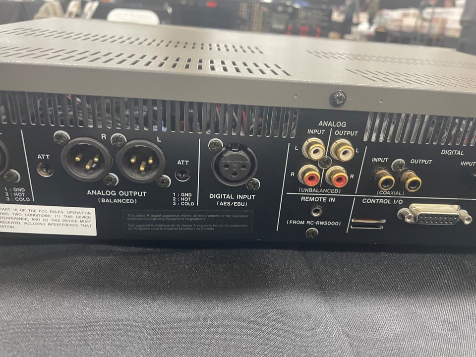 VINTAGE Tascam CD-RW5000 CD Rewritable Recorder with Manual PARTS ONLY ...