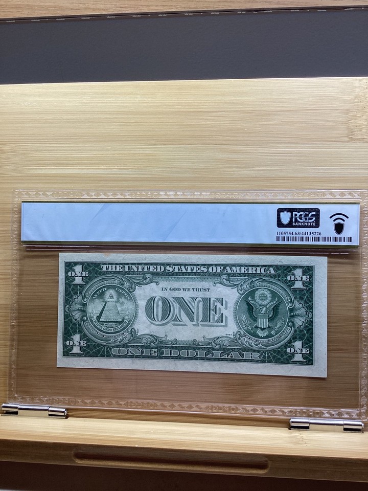 1935G $1 silver certificate with motto FR1617 Smith,Dillon PCGS 63 | eBay
