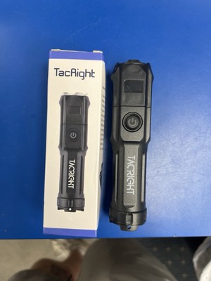 TacRight USB Rechargeable Flashlight NEW Open Box | eBay
