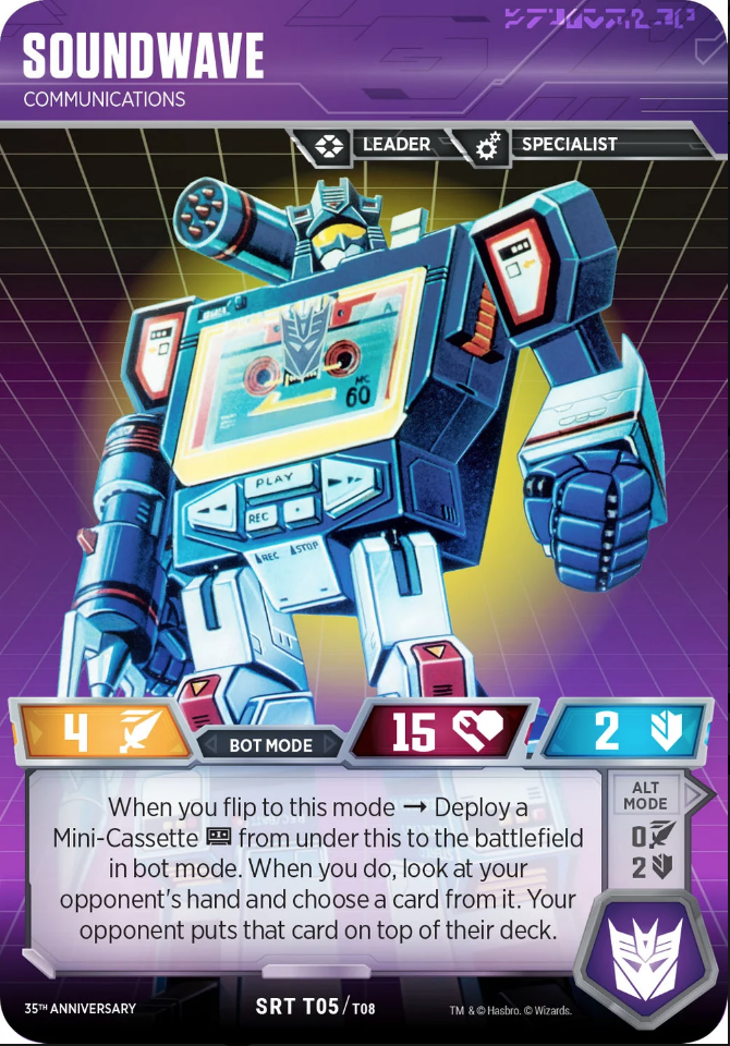 Blaster Contra Soundwave Reissue Redux – The Source Report