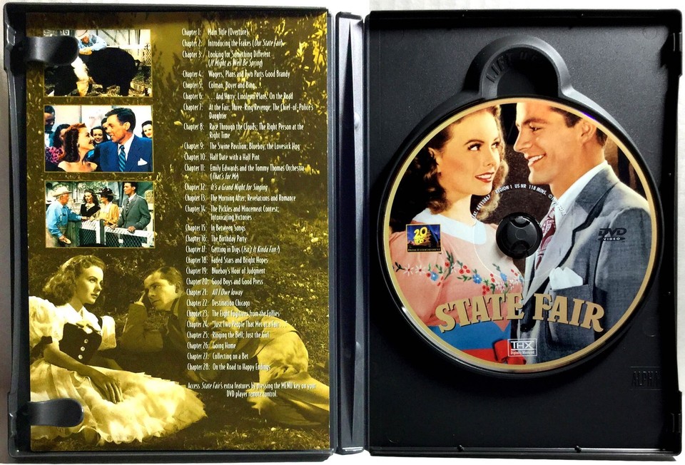 State Fair (DVD, 1945, Full Screen) Like New ! Jeanne Crain Dana ...