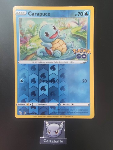Carte Pokémon Carapuce 015/078 Reverse EB10.5 10.5 Pokémon GO NEUF | eBay