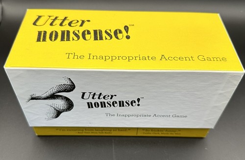 Utter Nonsense Naughty Edition - The Inappropriate Accent Game Complete ...