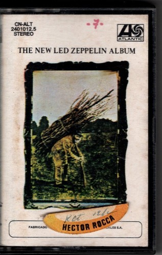 O The New Led Zeppelin Album MC PERU SPANISH TITLES STICKER ON JEWEL ...