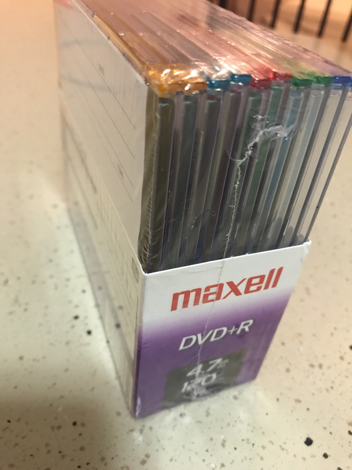 Maxell 10 Pack Color DVD+R Discs with Cases | eBay