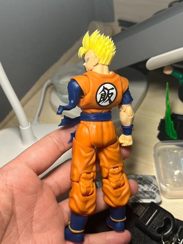 custom dragonball shf trunks shf figure future gohan | eBay