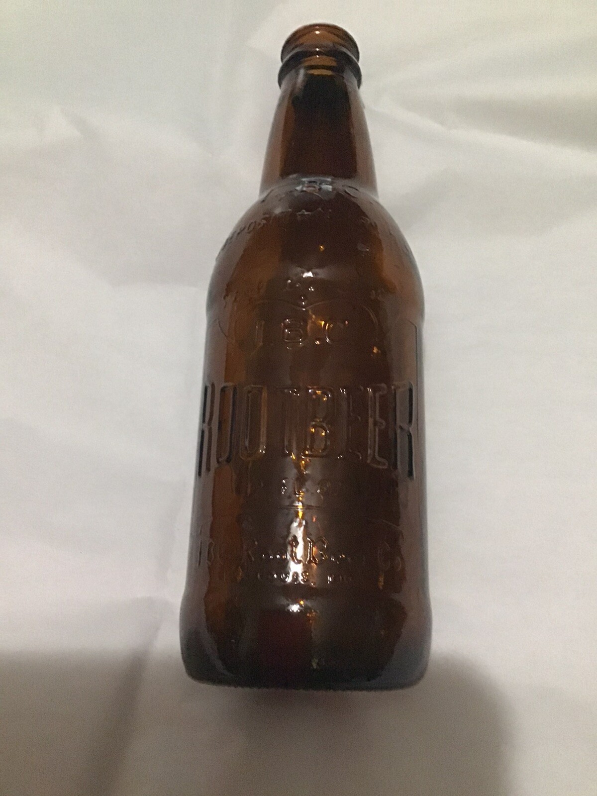 Vintage Six Pack “IBC ROOT BEER” Bottles In Dark Amber Or Brown With ...
