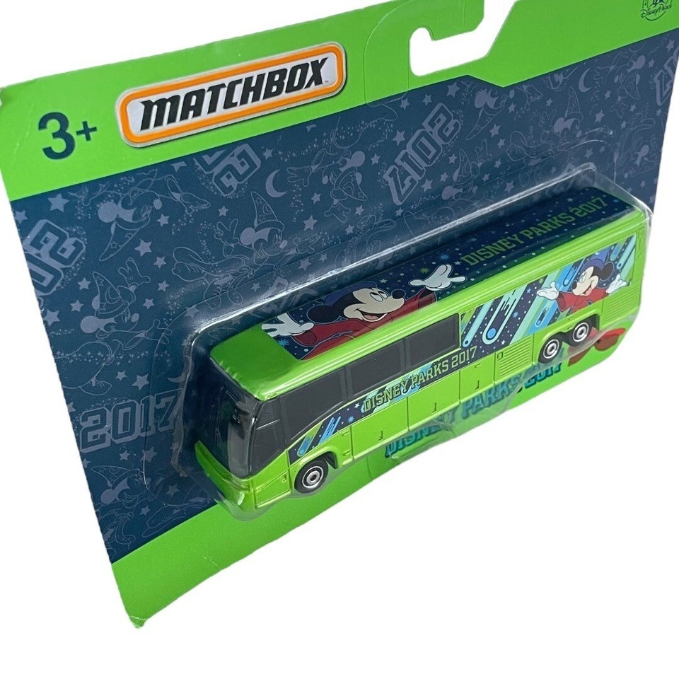 Disney Parks Matchbox 2017 Green Die Cast Sorcerer Mickey Mouse Bus | eBay