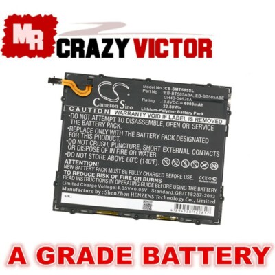 Battery fr Samsung Galaxy Tab SM-P585M P585N P585Y T585C T585M T587P EB ...