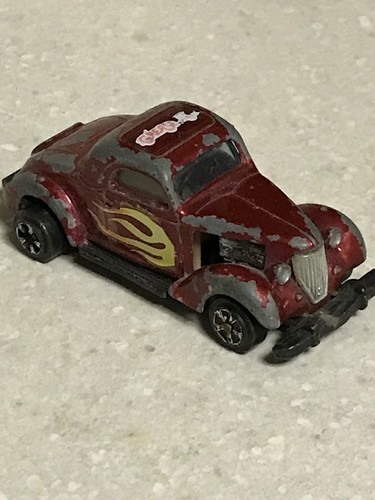 1978 Universal rare GREASE diecast Willy’s hotrod Car model Macao ...