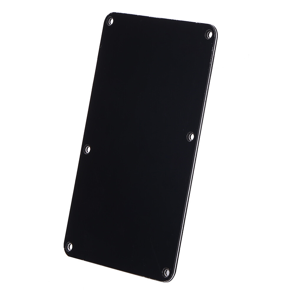 6-Hole Closed Style Electric Guitar Cavity Cover Plastic Backplate ...