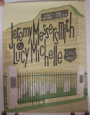 Jeremy Messersmith Poster Pioneers And Soldiers Cemetery October 8 ...