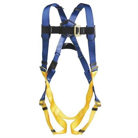 WERNER H311004 Full Body Harness, Vest Style, XL | eBay