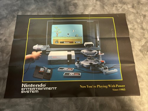 Vintage Nintendo System (NES) Classic Poster 16x22 (15.5 x 21.5 Actual ...