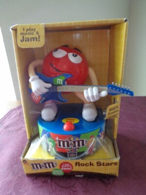 M&M's Rock Stars "Red" with M&M'S Candies Inside New in Box VIDEO | eBay