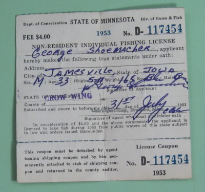 Licenses - Minnesota Fishing License