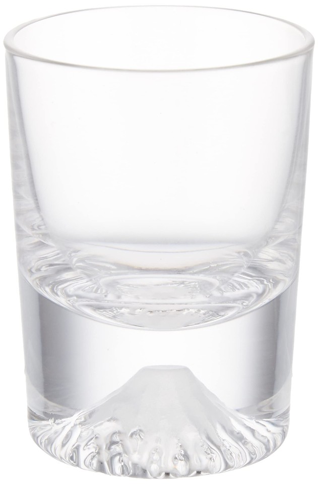 Tajima Glass TG20-015-CS Mt. Fuji Sake Mini Cup Shot Glass 95ml EDO ...