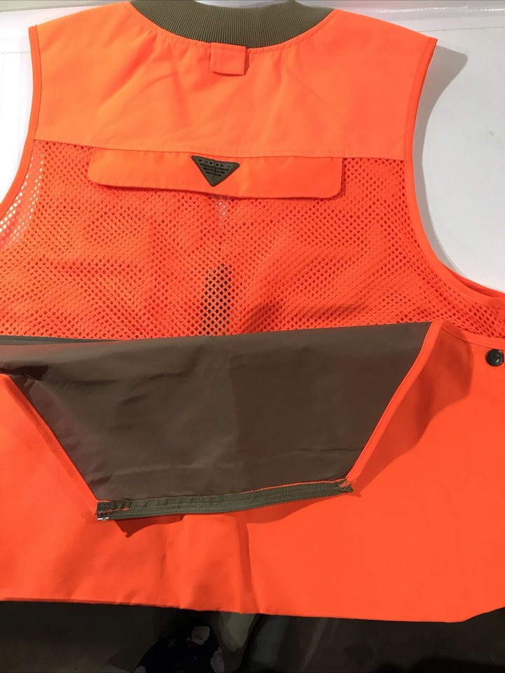 Columbia Performance Hunting Gear (PHG) Vest Game Pouch L Blaze Orange ...