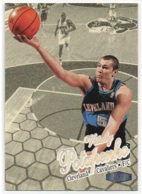 Vitaly Potapenko 1997-98 Ultra Gold Medallion #118G Cleveland Cavaliers ...