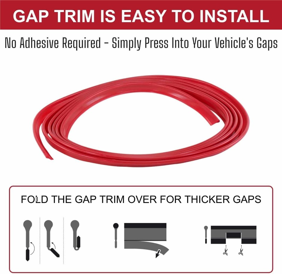 All-Fit Gap Trim Interior Custom Automotive Trim | Universal Fit ...