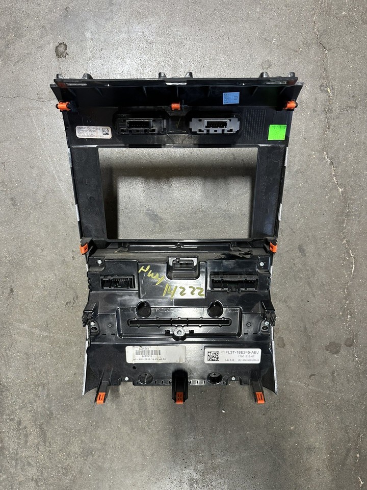 2017-2020 FORD F250 F350 LARIAT RADIO SURROUND DASH BEZEL HVAC CONTROL ...