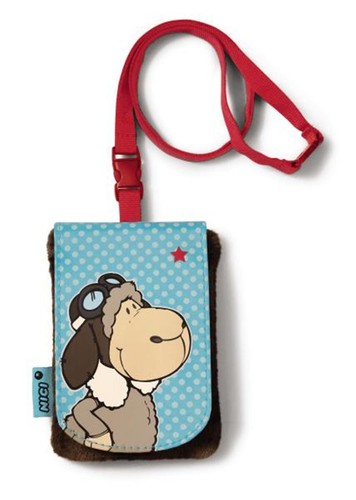 Nici 35743 - Pochette de Téléphone Portable Mouton Dean Nylon Peluche 8 ...