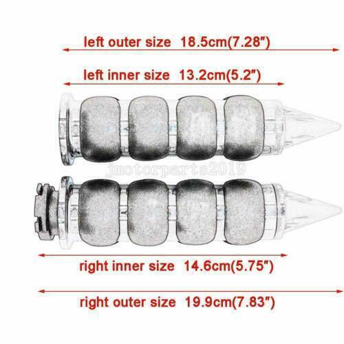 1" 25mm Handlebar Hand Grips For Kawasaki Vulcan VN 1700 1600 1500 2000 ...