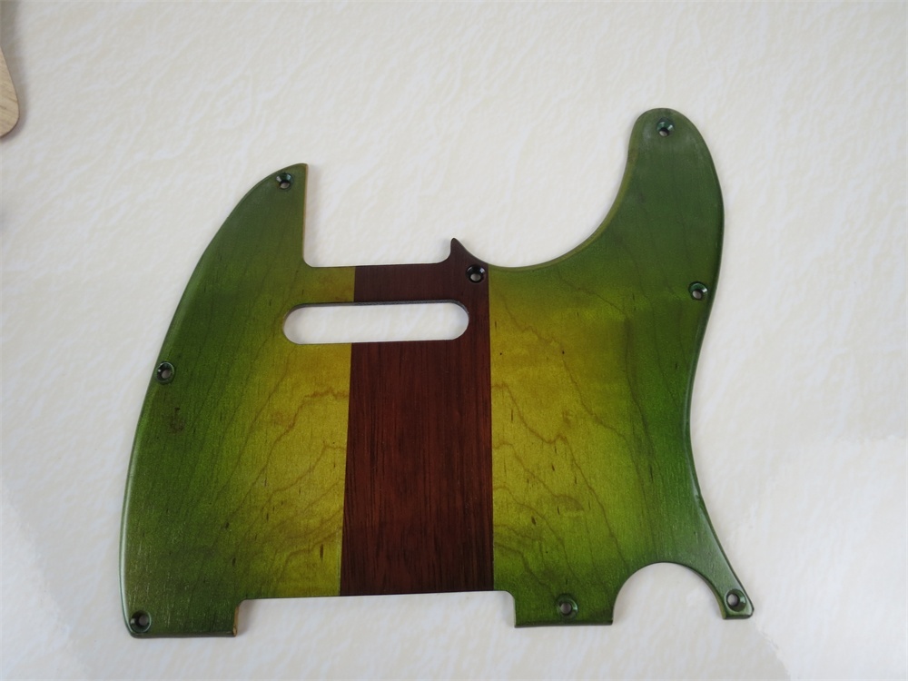 1pcs Great Hand-made Maple wood Telecaster Guitar Tele Pickguard #2550 ...