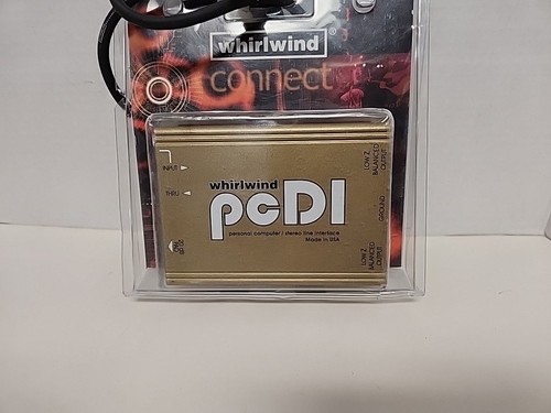 Whirlwind pcDI Direct Box Gold ***Not Tested*** | eBay