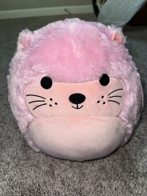 Squishmallow 12" Anu the Pink Fuzzy Otter Fuzz-A-Mallow PLUSH NEW | eBay
