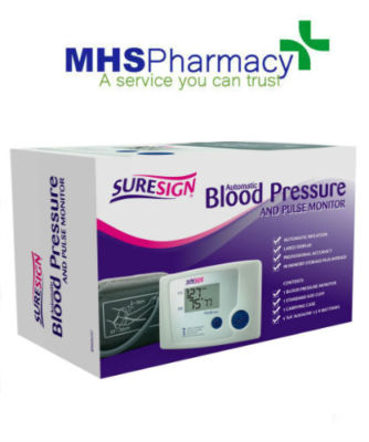 Suresign Automatic Blood Pressure & Pulse Monitor with Large Display ...