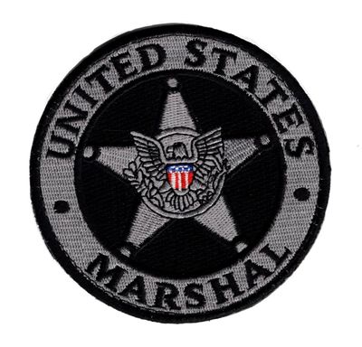 United States Marshal 3.5 Inch Law enforcer Hook Patch | eBay