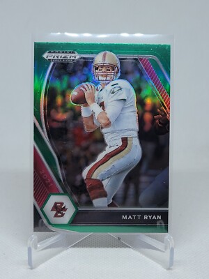 Matt Ryan 2021 Prizm Draft Picks Green Prizm #1 C5E | eBay
